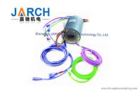 China 2 ~ 24 Circuits Signal USB Ethernet slip ring Anti - jamming Aluminium Alloy for sale