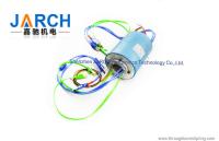 China 2 ~ 24 Circuits Signal USB Ethernet slip ring Anti - jamming Aluminium Alloy for sale