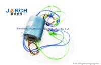 China 30mm Through Bore Slip Ring 500RPM 2 USB 2 Ethernet 1000M Signal Power Rotary Joint for sale