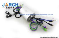 China Anti-Jamming Ethernet Slip Ring 50mm ID 120mm OD Gold-Gold Contact 1000Base-T for sale