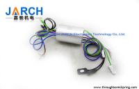 China Miniature Cable Reels Ethernet Slip Ring 1-4 Channel 1000M 60mm Bore Aluminium Alloy for sale
