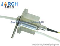 China Electro Optical Slip Ring 12 Circuits 2A Fiber Optic Rotary Joint 2000rpm for sale