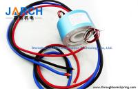 China Anti-Jamming High Current Slip Ring 40mm Through Bore 50A 600V Rotary Electrical Interface for sale