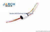China Jarch Mini Capsule Slip Ring 12 Circuits 2A 240V Gold Contacts 12.4mm Diameter for sale