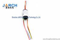 China Jarch Mini Capsule Slip Ring 12 Circuits 2A 240V Gold Contacts 12.4mm Diameter for sale