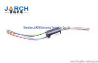 China Miniature Slip Ring 18 Circuits 12.4mm Diameter 2A Gold-Gold Contacts 250RPM for sale