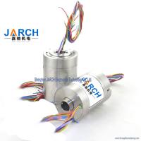 China High Speed Slip Ring ID 12mm OD 56mm 5000rpm 2-16 Circuits Gold-Gold Contact for sale