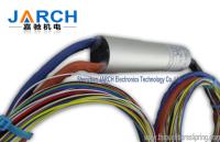 China JARCH HS025 High Speed Slip Ring 25mm Aluminium Alloy 5000rpm 2-36 Circuits 2A for sale