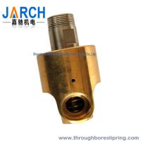 China Threaded connection Heat Oil Hydraulic Rotary Union Single input / output line for sale