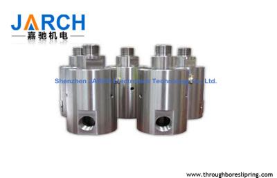 China Industrial Copper Hydraulic Rotary Union 300psi 2000RPM Swivel Joint for Water Coolant for sale