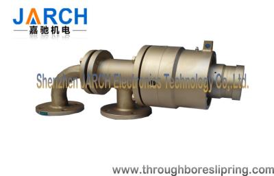China 2000rpm Hydraulic Rotary Union / universal pipe union fitting Stainless Steel for sale
