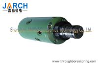 China MT Serial Low Speed Threaded Connection Single / Double Passages rotary union with ss304 rotor for sale