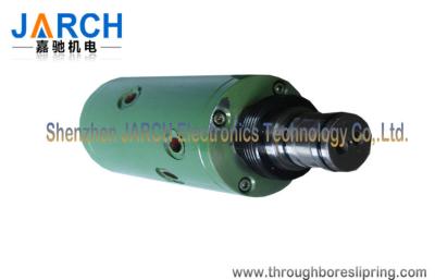 China MT Serial Low Speed Threaded Connection Single / Double Passages rotary union with ss304 rotor for sale