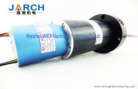 China Electrical Ethernet Hybrid Slip Ring 78mm OD 4 Passage 8mm 30RPM 24 Circuits for sale