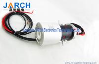 China 3-90A Through Hole Slip Ring 38.1mm 1 Passage Air Pneumatic Electric Rotary Union for sale