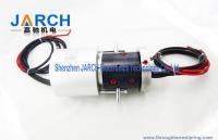China 3-90A Through Hole Slip Ring 38.1mm 1 Passage Air Pneumatic Electric Rotary Union for sale