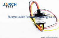China Jarch Miniature Capsule Slip Ring 22mm 3 Circuits 15A Gold-Gold Contacts for Wind Turbine for sale