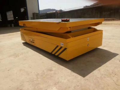 China CE ISO Material Handling Compact Electric Transfer Cart Smooth Operation for sale