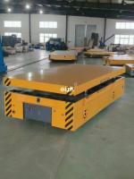 China 10 Ton Battery Powered Transfer Carts For Material Transportation for sale