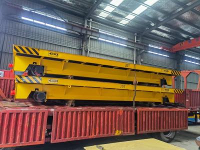 China Unidirectional Bidirectional Rail Transfer Cart For Industrial Automation for sale