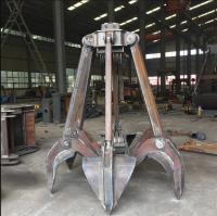 China 1.5T - 50T Electric Hydraulic Grab Bucket Double Flap Wood Grapple 7.5Kw ~ 55Kw for sale