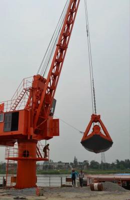 China High Durability Electro Hydraulic Grab Double Rope Type Medium Size for sale