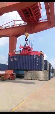 China High Speed 0-20m/Min Rmg Rail Mounted Gantry Crane Spreader Remote Control for sale