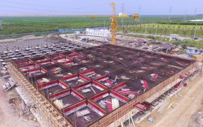 China Environmental Protection Prefab Metal Canopy Structures For Waste Landfill for sale