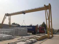 China Emergency Stop Automatic Gantry Crane 50 Meters Lifting  Single Girder Gantry Crane for sale