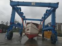 China High Lifting Height 20 Meters Yacht Lifting Crane Rugged Construction for sale