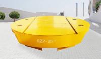China Remote Control Steel Turntable Transfer Cart 10ton For Industrial for sale
