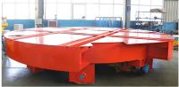 China CE/ISO/SGS Certified Electric Turntable Transfer Cart For Factories Warehouses for sale