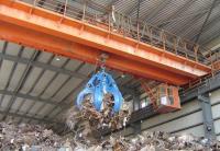China Adjustable Speed Garbage Grab Crane Grab Bucket Crane Customizable for sale