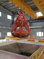 China Heavy Duty 500kg Overhead Grabbing Crane Remote Control High Performance for sale