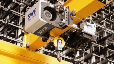 China Safety Indoor Overhead And Gantry Crane Yellow Color Computerized for sale