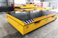 China Railless Omnidirectional Transfer Trolley Solid PU Tire Multiple Safety Protection For Factory Indoor Outdoor Material Transport for sale