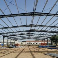 China Durable Steel Frame Canopy Customized Door Size / Galvanized Color Steel Plate for sale