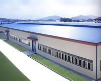 China Customized Steel Structure Canopy Attractive / Durable Design With Welds Connection for sale