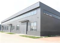 China Customized Steel Structure Canopy Attractive / Durable Design With Welds Connection for sale