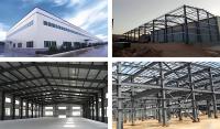 China Rivets Connection Method Steel Structure Canopy With Customizable Steel Tile for sale