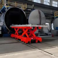 China Plate thickness 10-30mm electric transfer vehicle customized vehicle panel height according to customers demand for industrial material handling for sale