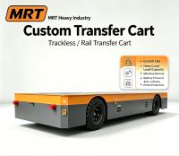 China Battery Driven Trackless Transfer Cart Heavy Steel Structure For Factory Workshop Material Handling for sale
