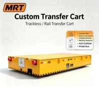 China Trackless Material Transfer Cart Anti‑Slip Platform Surface Flexible Turning For Indoor Industrial Cargo Conveying for sale