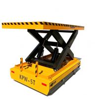 China Industrial Electric Transfer Cart for factory internal goods circulation easy maintenance heavy duty omnidirectional steering for sale