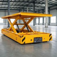 China Industrial Electric Transfer Cart for factory internal goods circulation easy maintenance heavy duty omnidirectional steering for sale