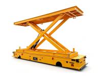 China Industrial Electric Transfer Cart for factory internal goods circulation easy maintenance heavy duty omnidirectional steering for sale