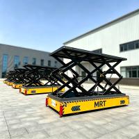 China Industrial Electric Transfer Cart for factory internal goods circulation easy maintenance heavy duty omnidirectional steering for sale