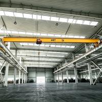 China Double Girder Overhead Crane High Rigidity Stable Hoisting Machine for Heavy Load Material Lifting for sale