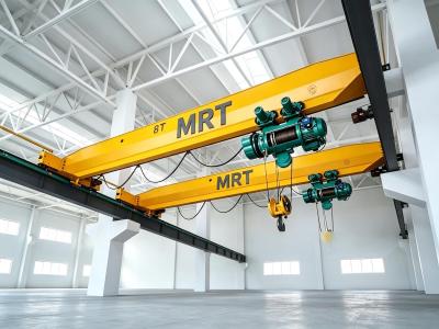 China FEM EN13001 European Double Girder Bridge Overhead Crane, Compact Lightweight EOT Crane with Remote, Pendant and Cabin Control for Manufacturing & Steel Workshop for sale
