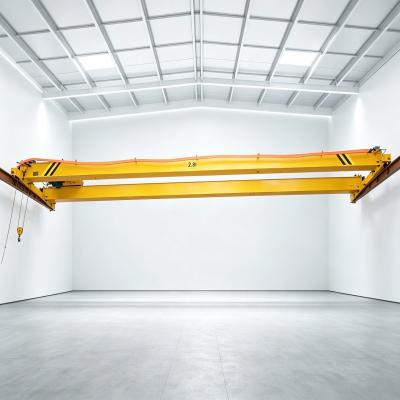 China Double Girder Overhead Crane for machining workshop handling low failure reliable for sale
